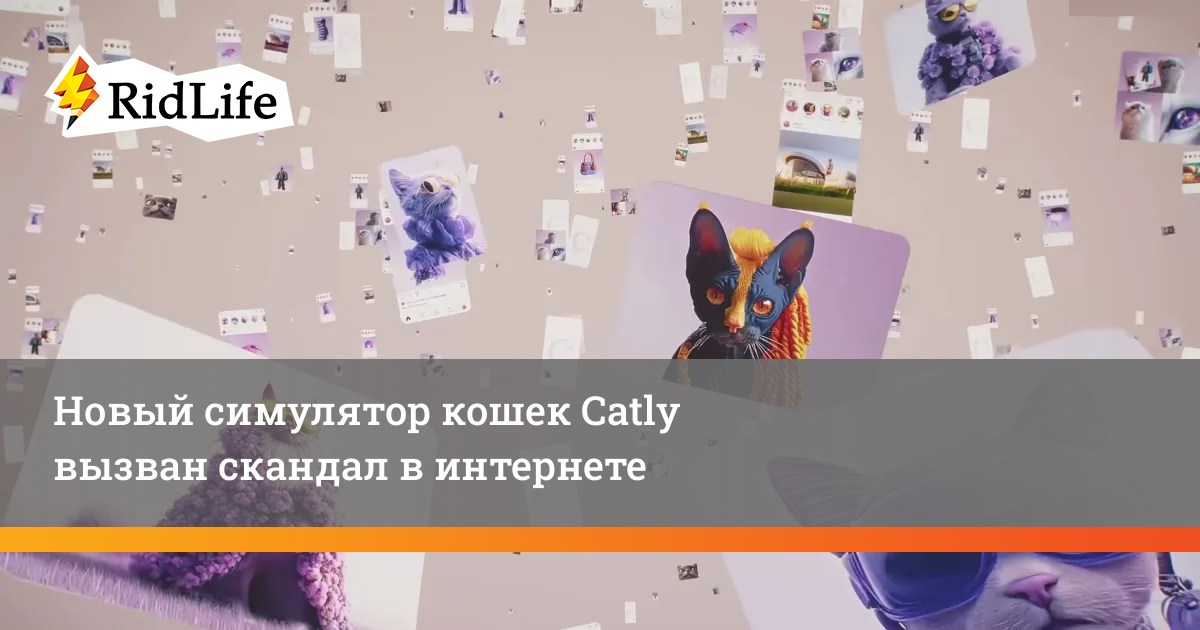Новый симулятор кошек Catly вызван скандал в интернете
